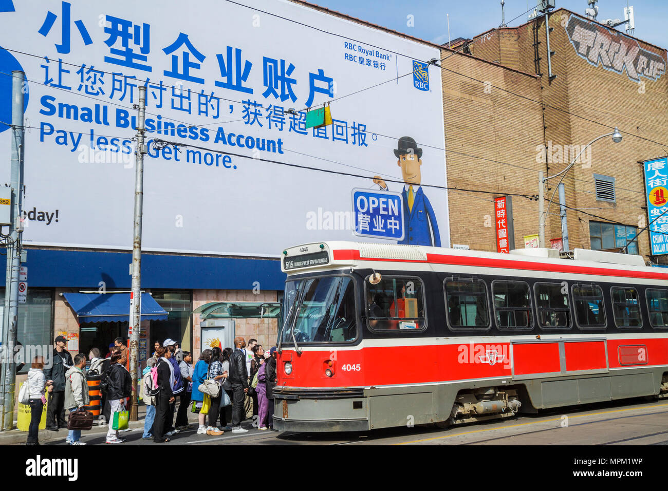 Toronto Canada,Dundas Street,Chinatown,Toronto Transit Commission,TTC ...