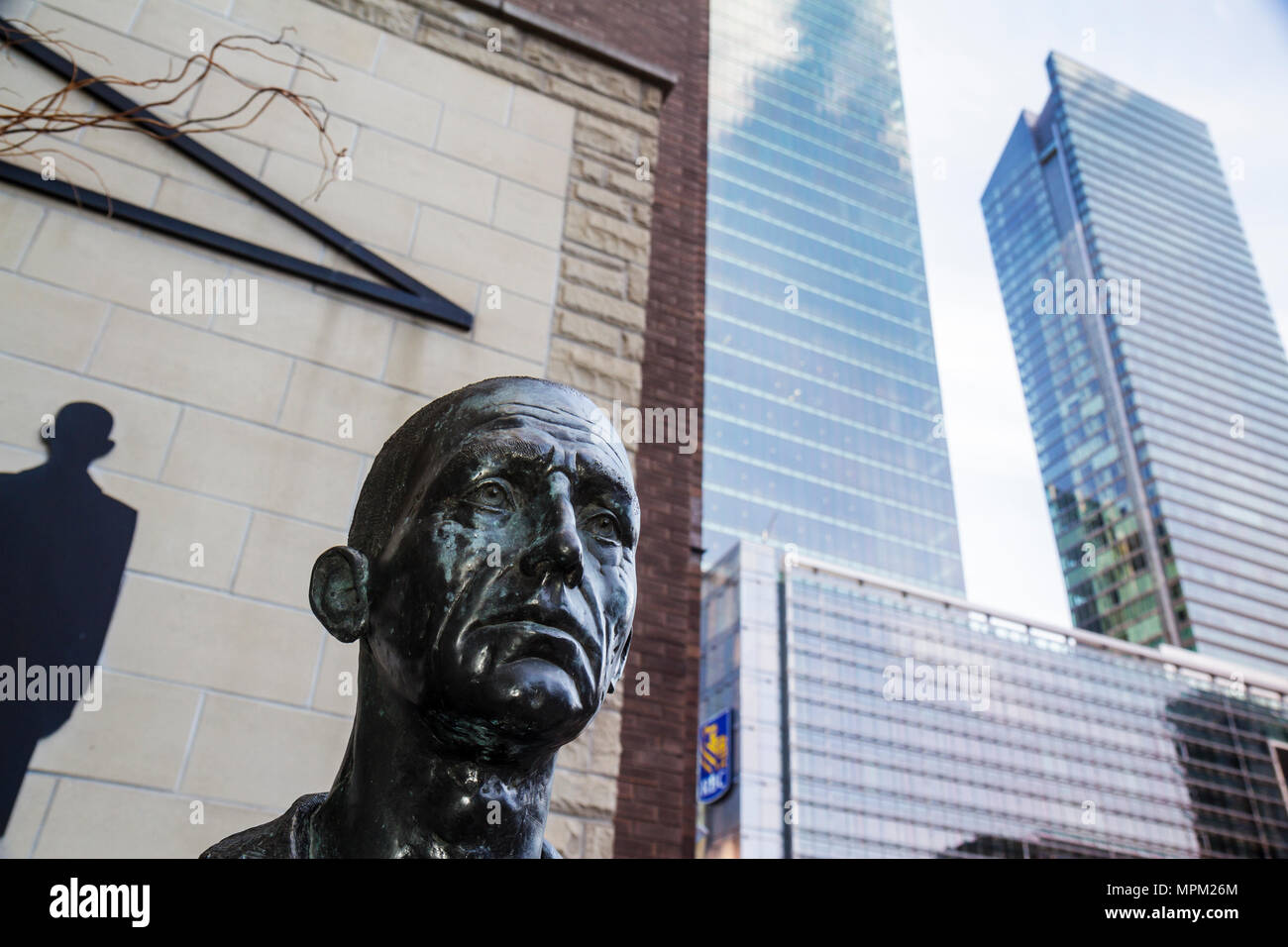 Toronto Canada,Simcoe Street,St. Andrews Presbyterian Church,sculpture ...
