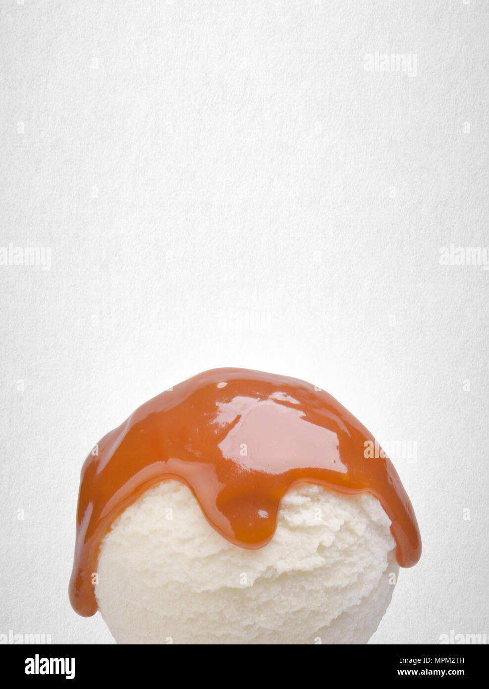 ice cream or ice cream with toppings on background Stock Photo - Alamy