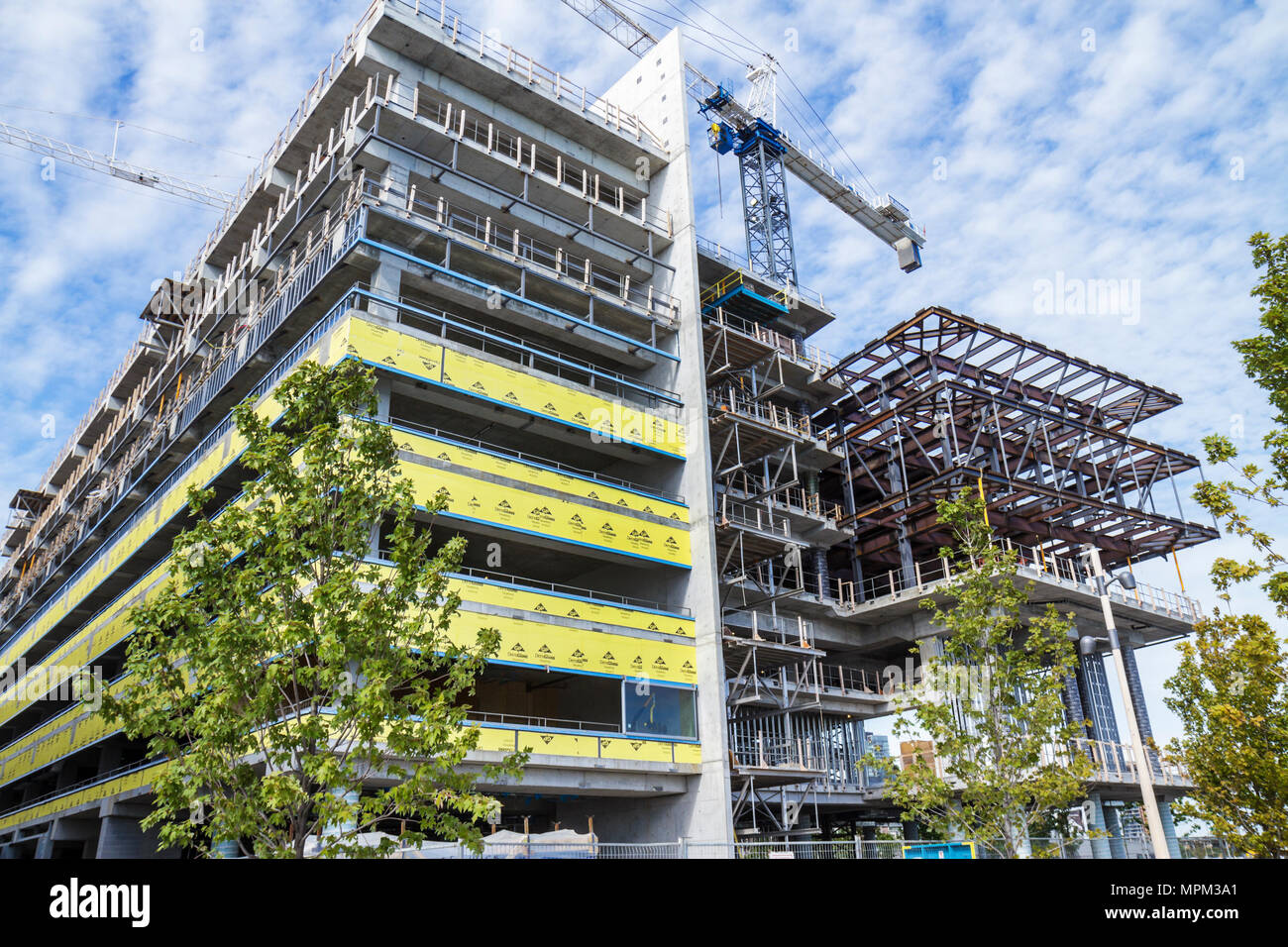 Toronto Canada,Queen's Quay East,Harbourfront neighborhood,high rise ...