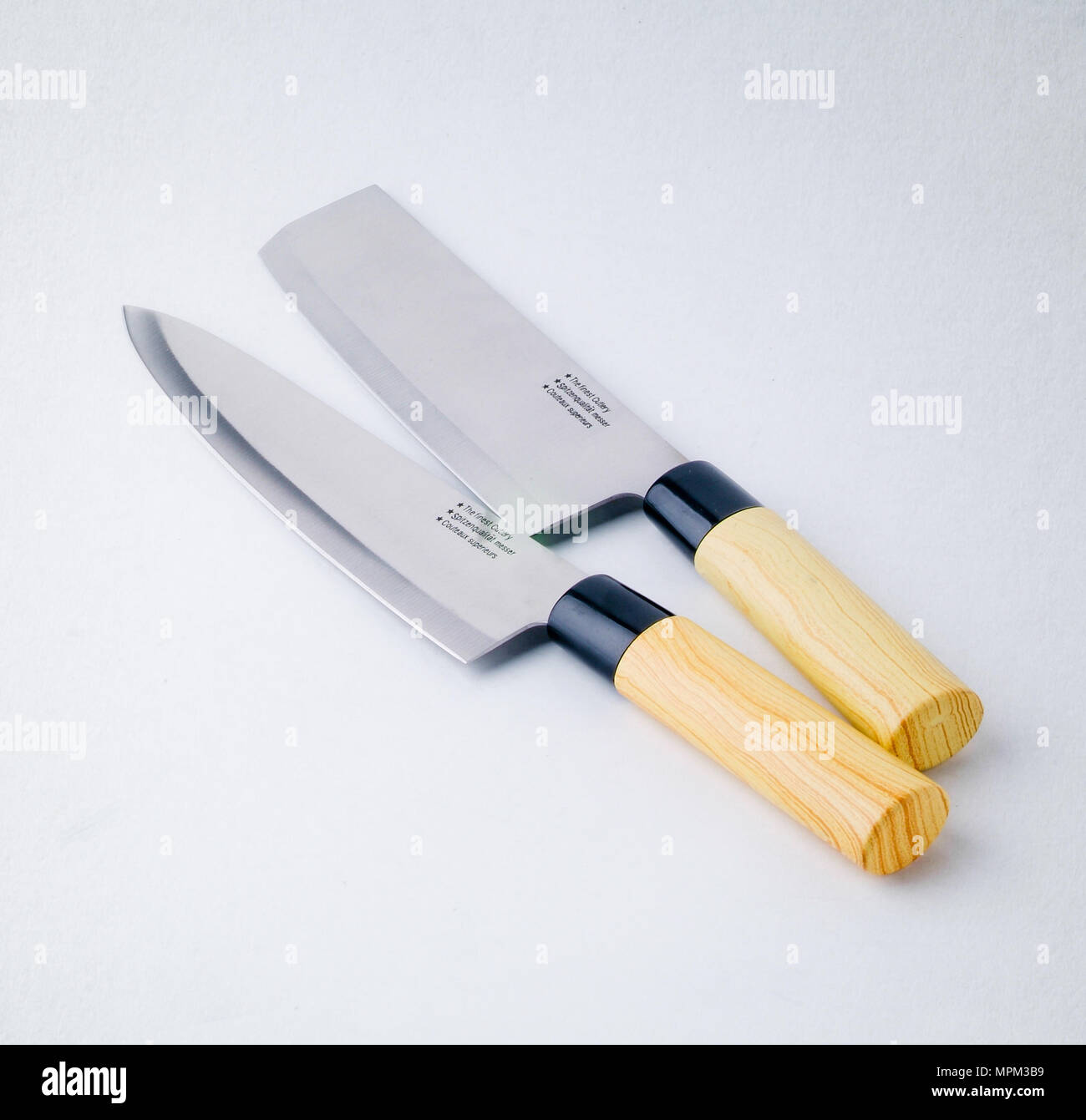 knife close up on white background Stock Photo - Alamy