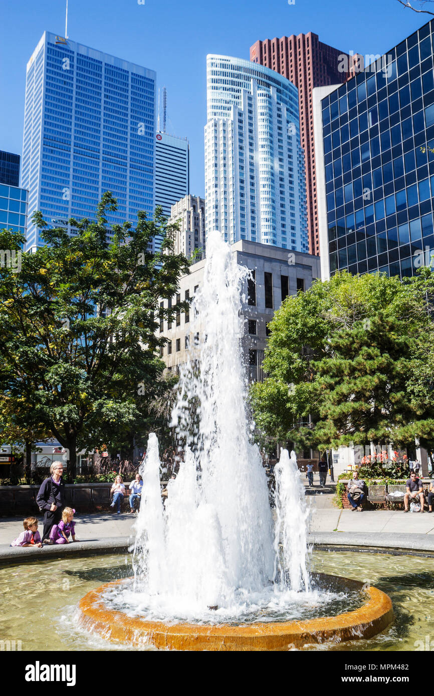 Toronto Canada,Front Street East,Berczy Park,Financial District,skyline ...