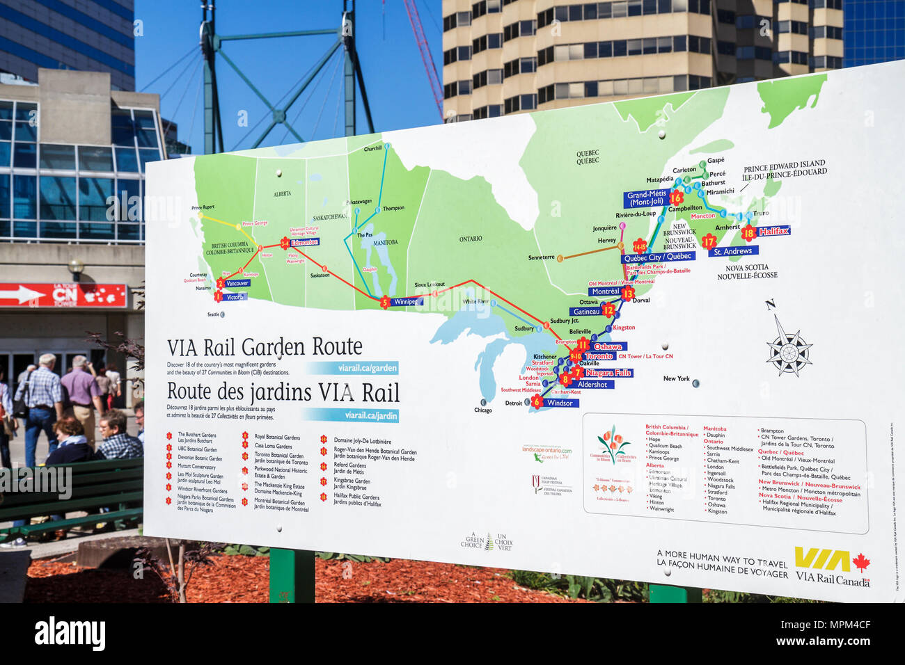 Toronto map hi-res stock photography and images - Alamy