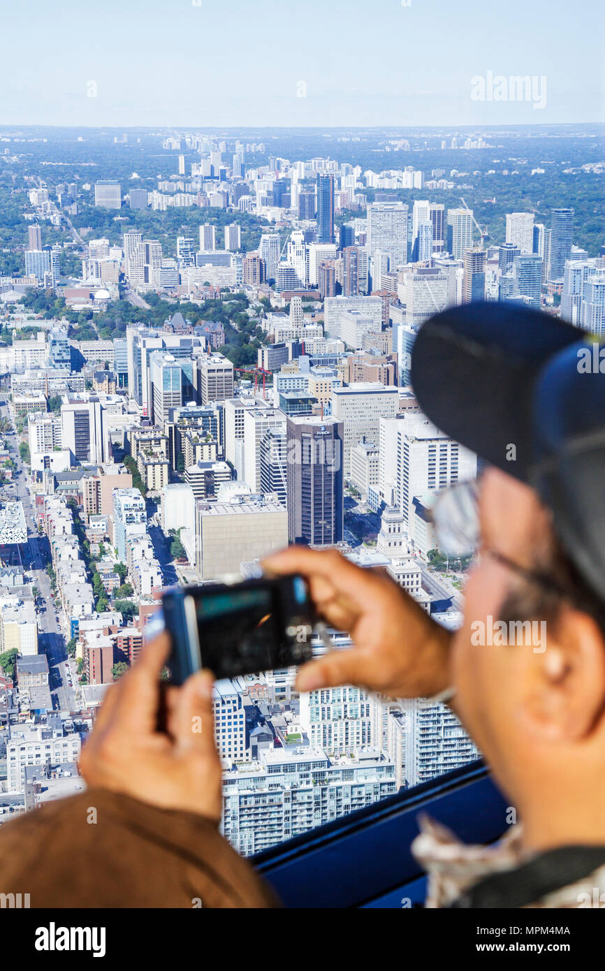 Toronto Canada,Bremner Boulevard,CN Tower,observation tower,telecomm ...