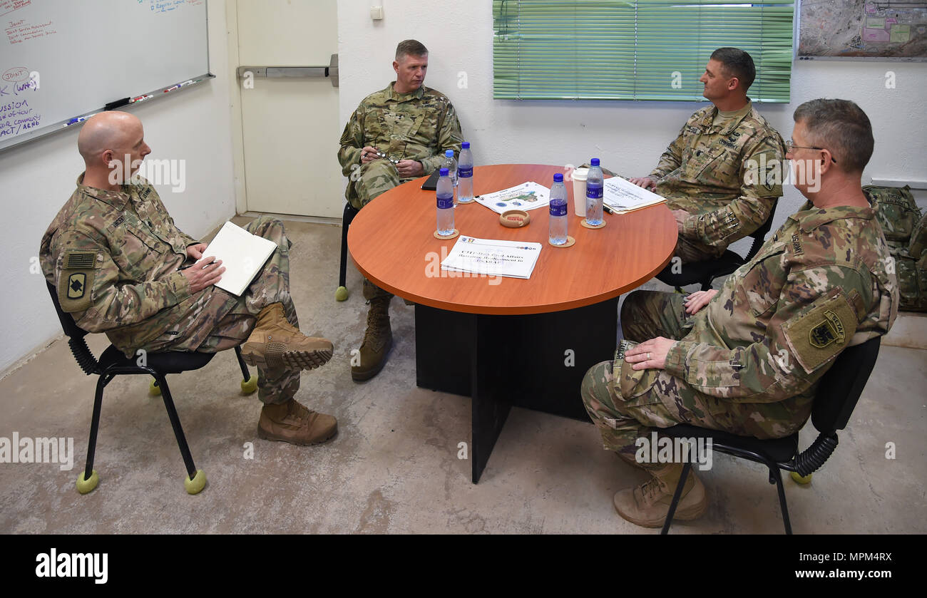 U.S. Army Maj. Gen. Joseph Harrington, commanding general of U.S. Army ...
