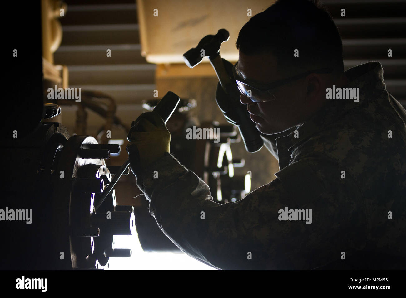 3666th support maintenance company hi-res stock photography and images ...