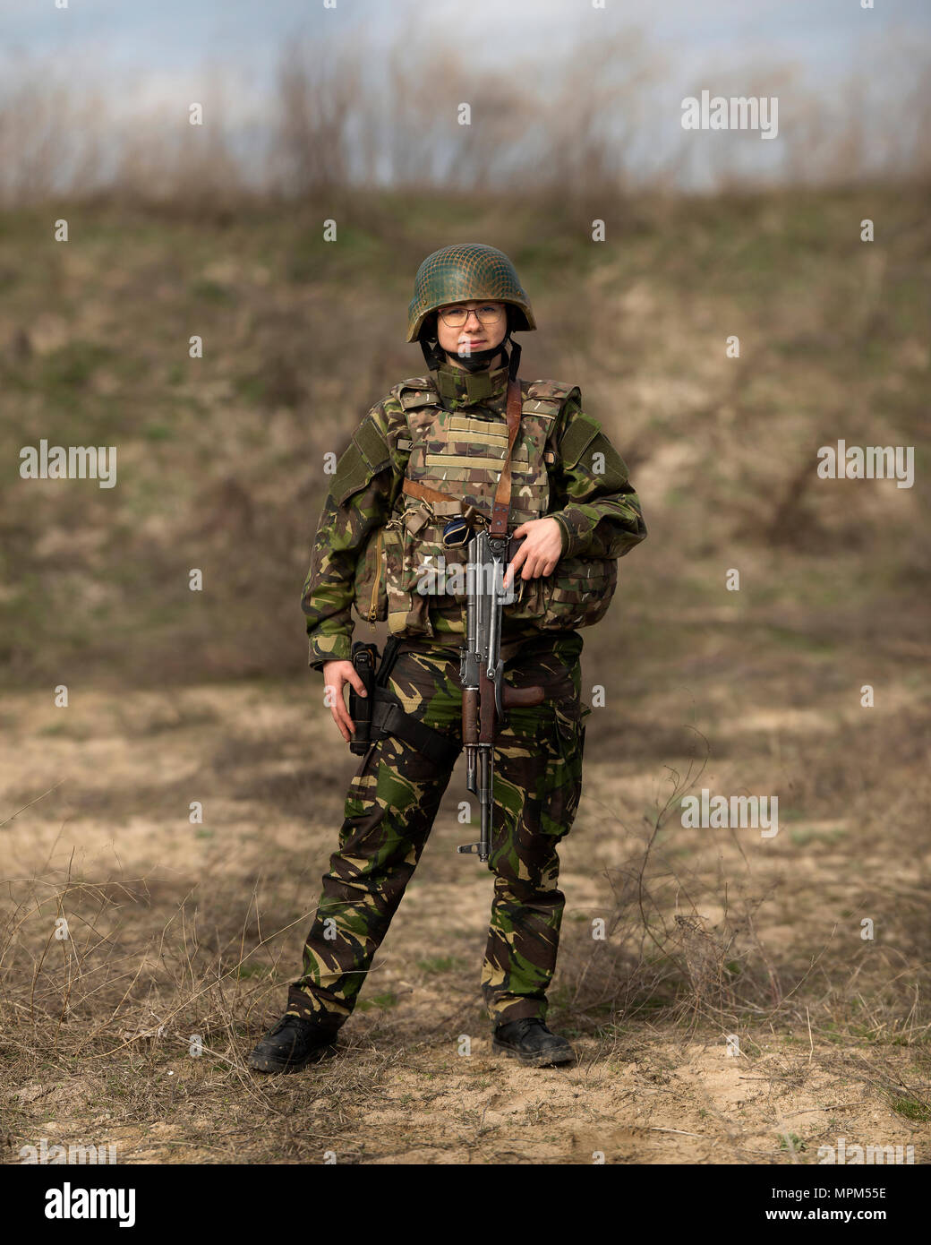 CAPU MIDIA, Romania (March 20, 2017)— Romanian Navy Lt. Zbrnca Mariuta ...