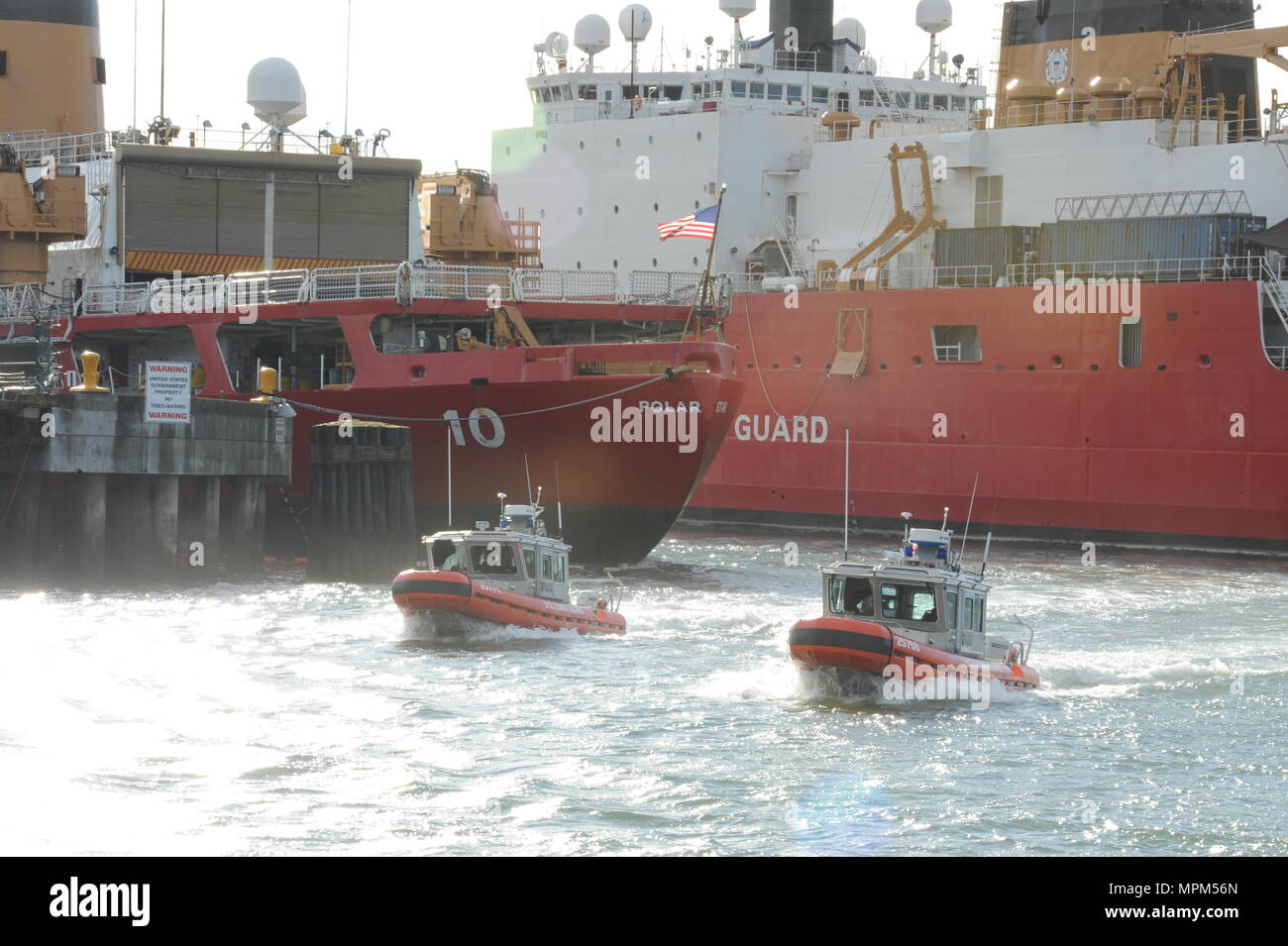 Two boat crews aboard 25-Foot Response-Boat Smalls, from Maritime ...