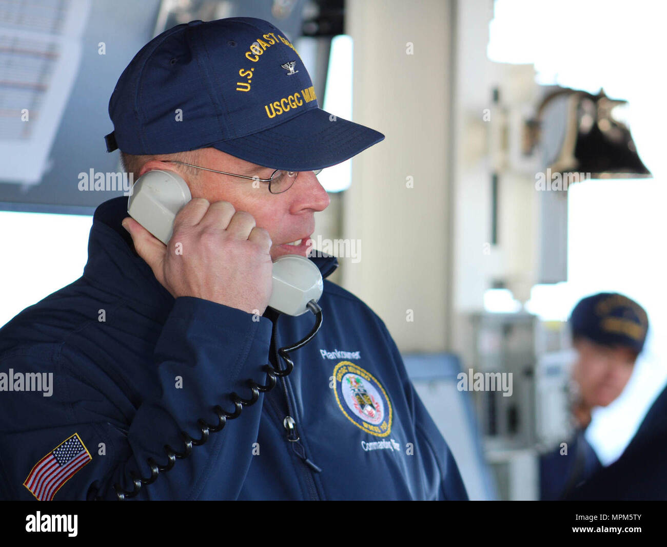 Coast Guard Capt. Thomas H. King, commanding officer, Cutter Munro ...