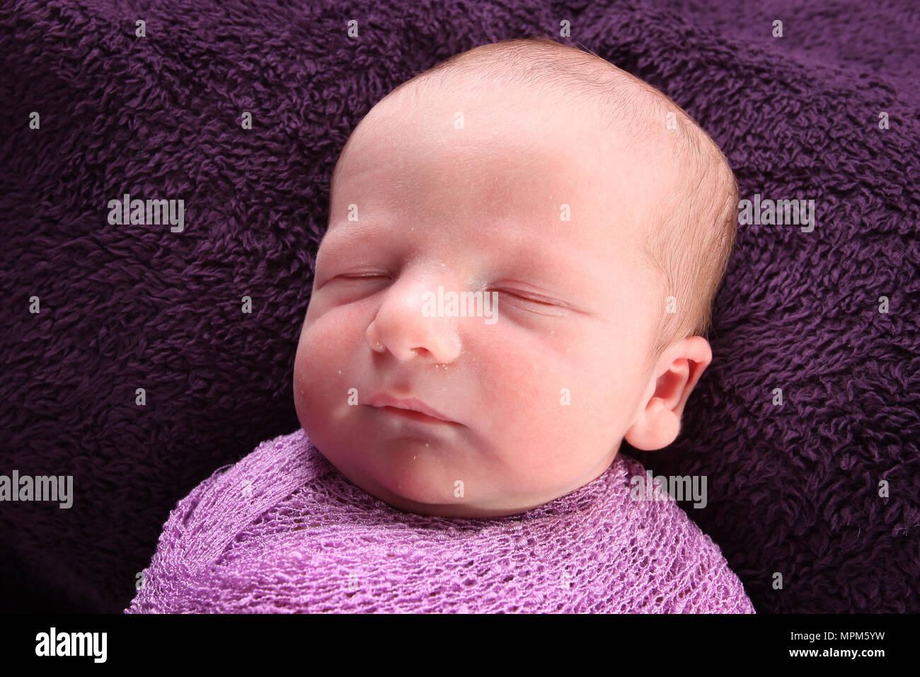 Sleeping baby boy hi-res stock photography and images - Alamy