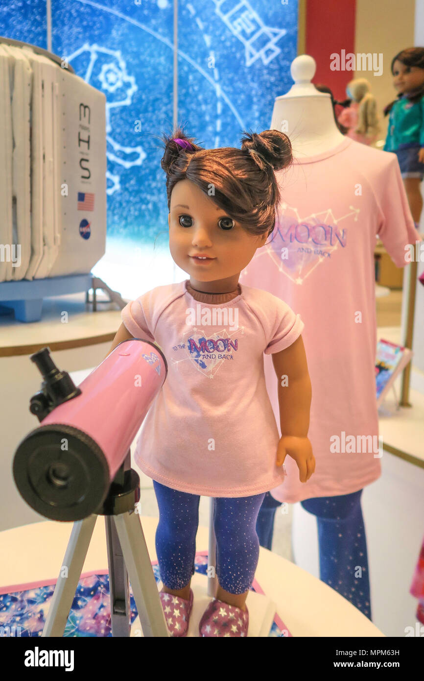 American Girl Store in Rockefeller Center, NYC, USA Stock Photo - Alamy