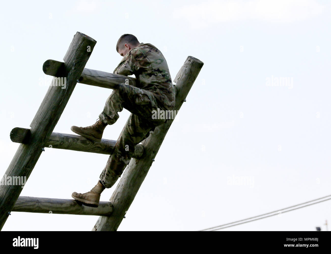 Army Reserve Sgt. Michael Hughes with the 95th Training Division ...