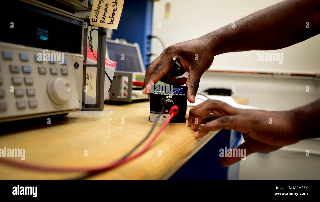 Ernest Triplett, 1st Maintenance Squadron precision measurement ...