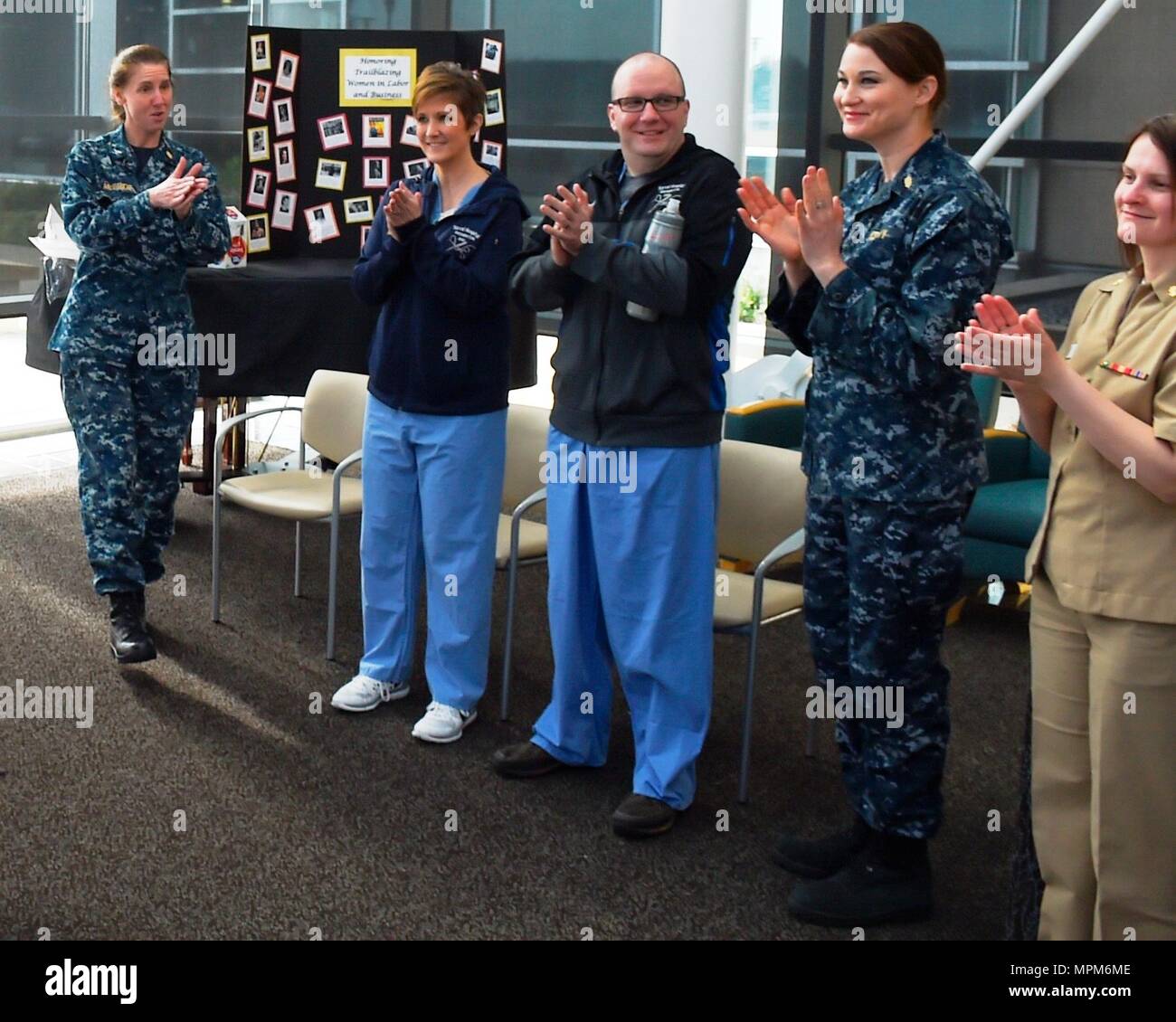 BREMERTON, Washington (March 20, 2017) Captain Amy McBride, from ...