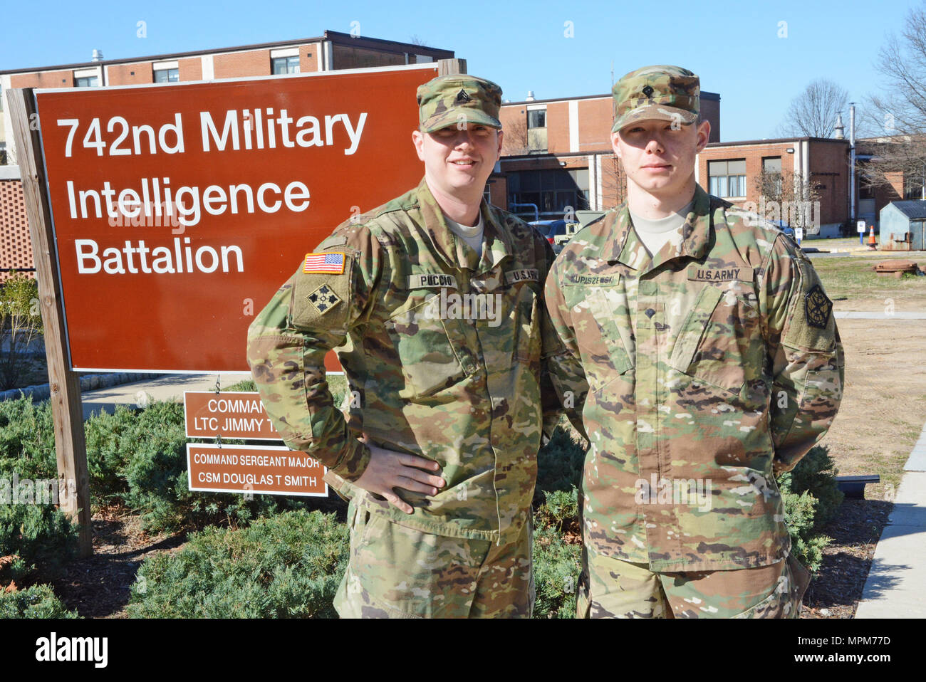 FORT MEADE, Maryland - Sgt. Christopher Puccio, a signals intelligence ...