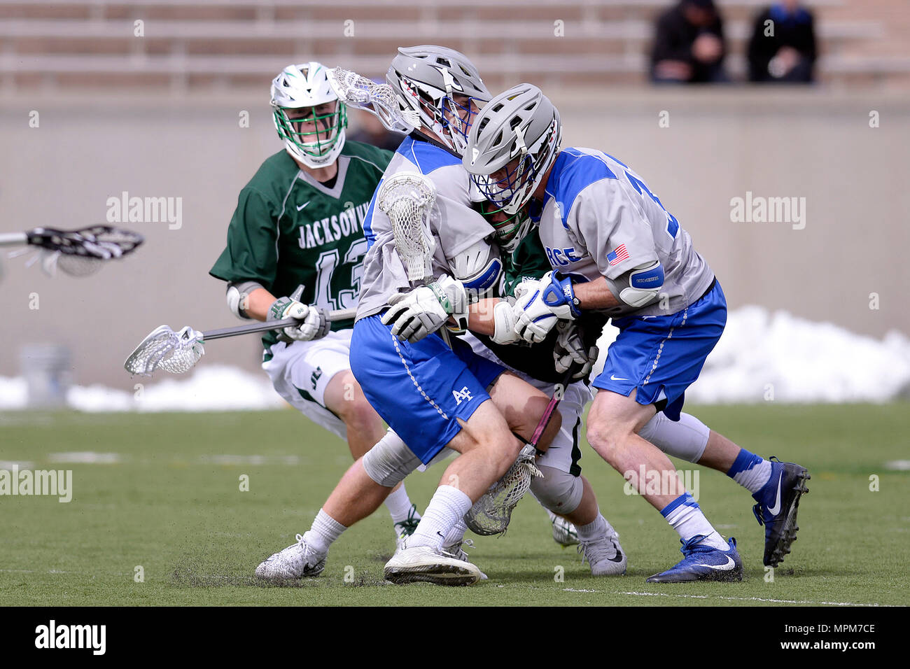 Nick Hruby, a junior, and Trent Harper, a sophomore, crush Jacksonville ...