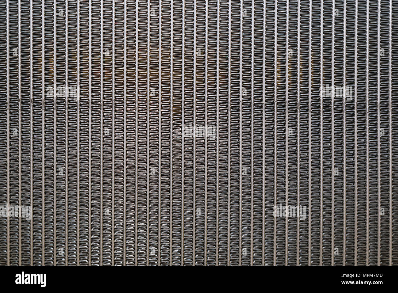 Close-up view of engine cooling radiator background texture Stock Photo ...