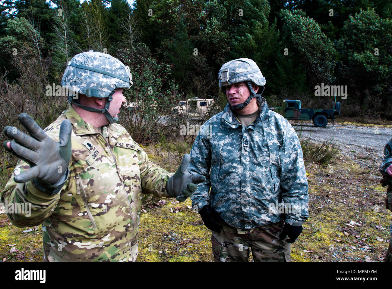 Lt. Col. Ryan T. Smith, 301st Maneuver Enhancement Brigade deputy ...