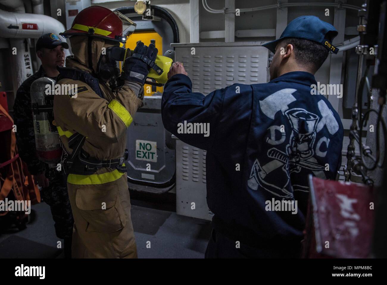 Navy Firefighting Thermal Imager Nfti High Resolution Stock Photography ...
