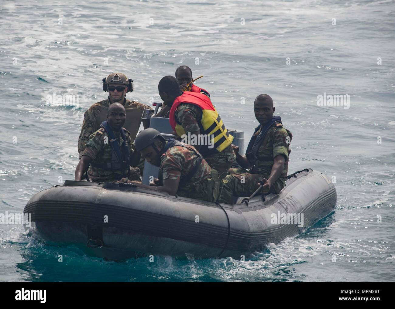 170325-N-GP524-394 COTONOU, Benin (March 25, 2017) U.S. Coast Guard ...