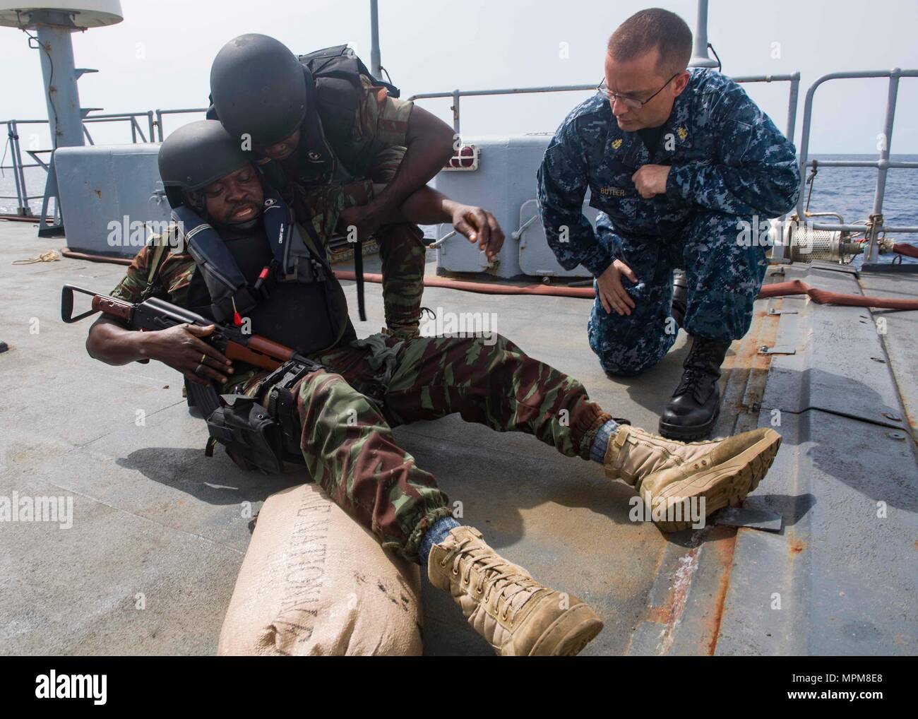 170326-N-GP524-222 COTONOU, Benin (March 26, 2017) U.S. Navy Chief ...
