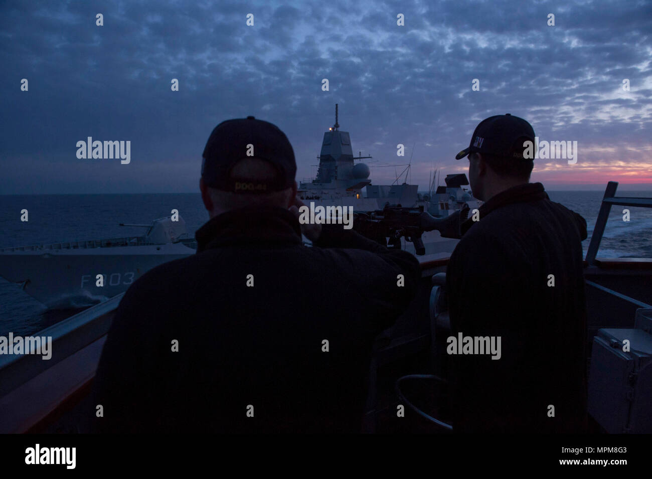 170327-N-ZE250-344 ATLANTIC OCEAN - (March 27, 2017) - Cmdr. Peter ...