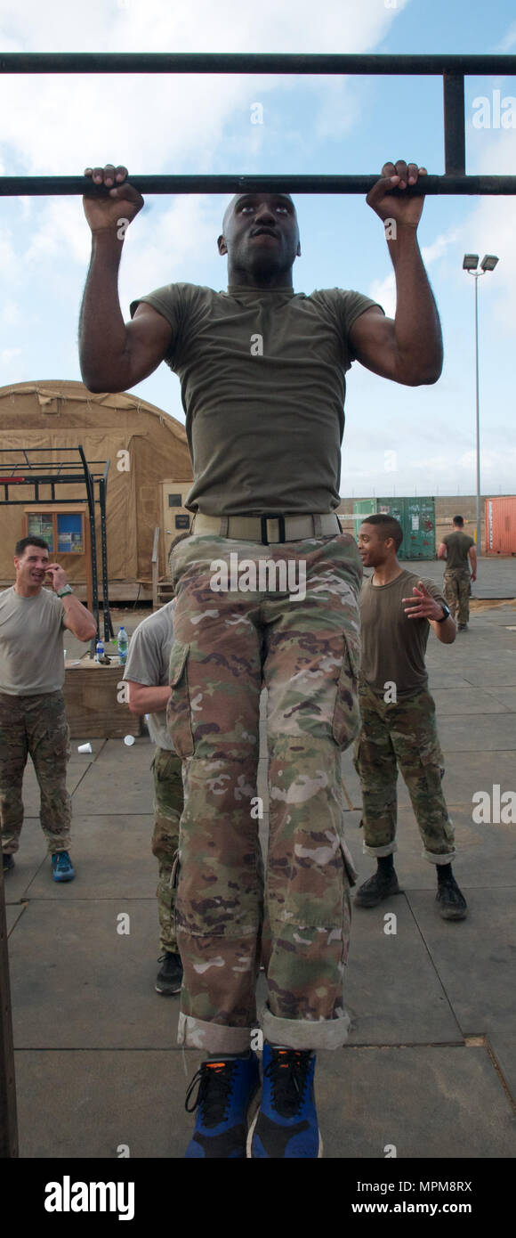 U.S. Army Spc. Kevin Maxey, a Human Resources Specialist assigned to ...