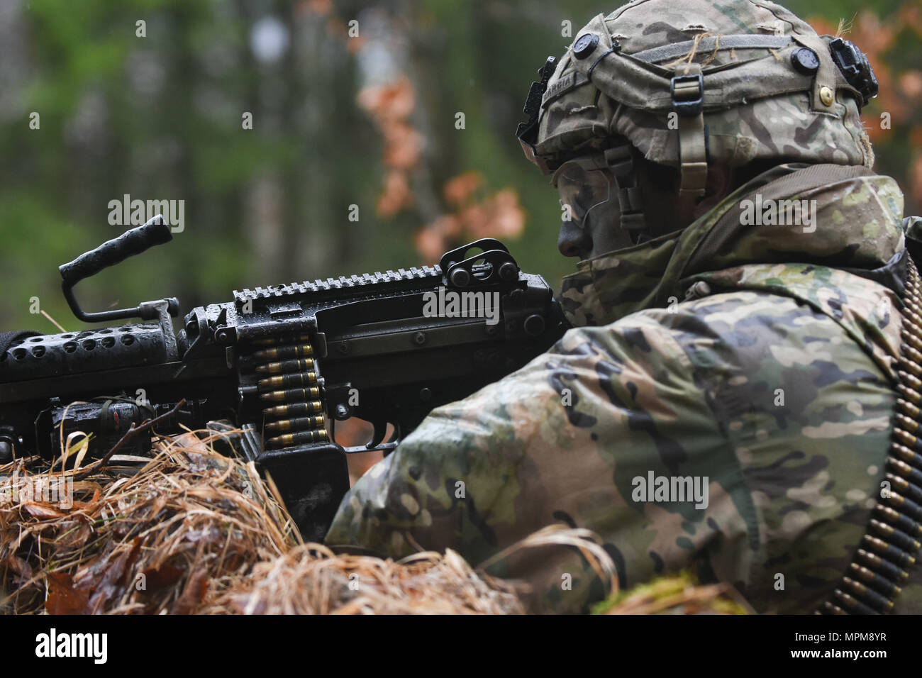 A US Army Paratrooper from Alpha Company, 1-503rd, 173rd Airborne ...
