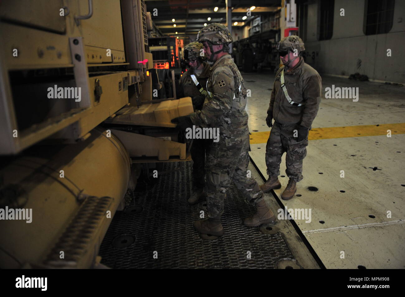 Spc. Michael Mustard, Spc. Stephanie Van Ommen, and Spc. Alex Stamm ...