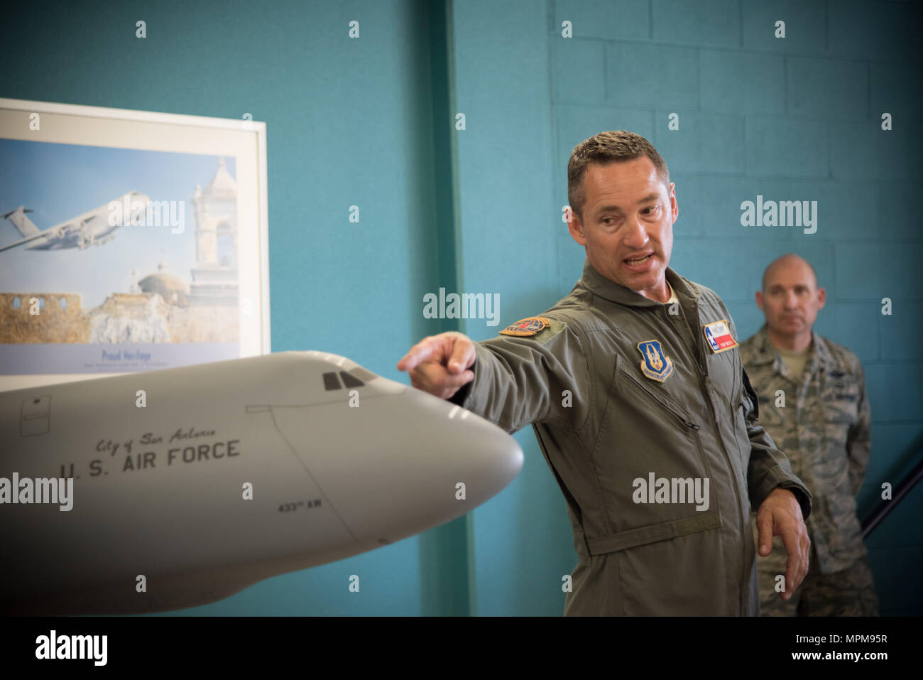 Senior Master Sgt. Tony Wilks, 733rd Training Squadron instructor ...