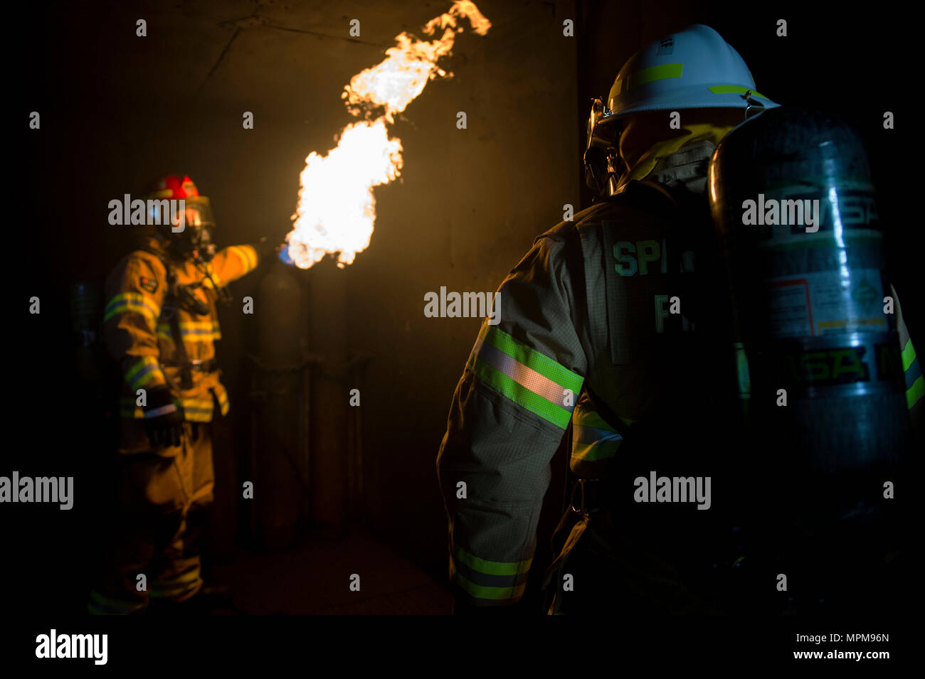 U.S. Air Force Staff Sgt. Jordan Schraner, 52nd Civil Engineer Squadron ...