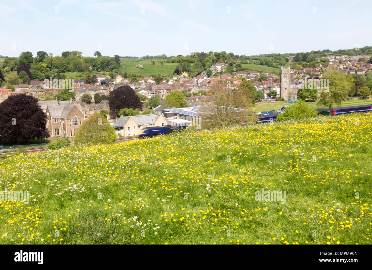 Somerset england train hi-res stock photography and images - Alamy