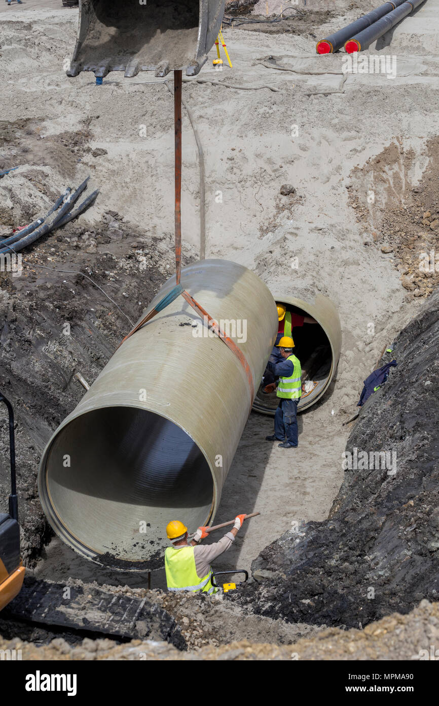Fiber reinforced pipe hi-res stock photography and images - Alamy