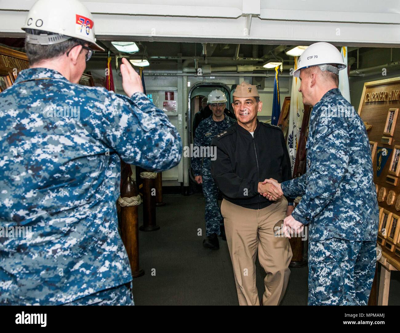 170323-N-RN782-007 YOKOSUKA, Japan (March 23, 2017) Vice Adm. Herman A ...