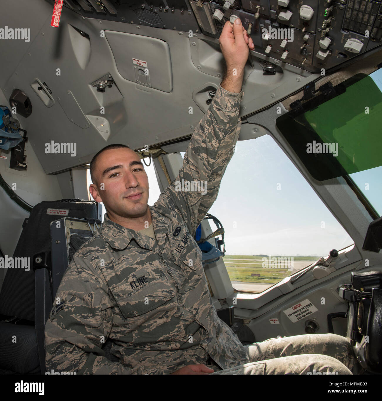 Airman 1st Class Nathan Kline, 660th Aircraft Maintenance Squadron ...