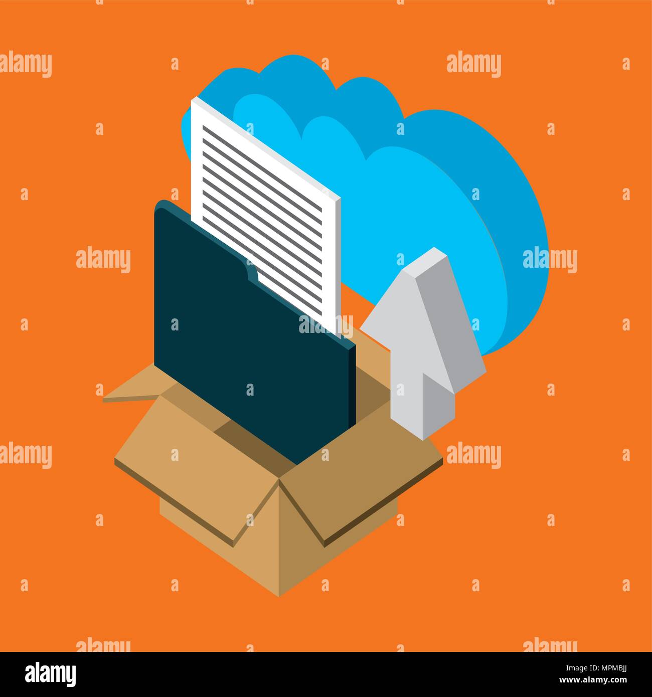 cloud computing storage Stock Vector Image & Art - Alamy
