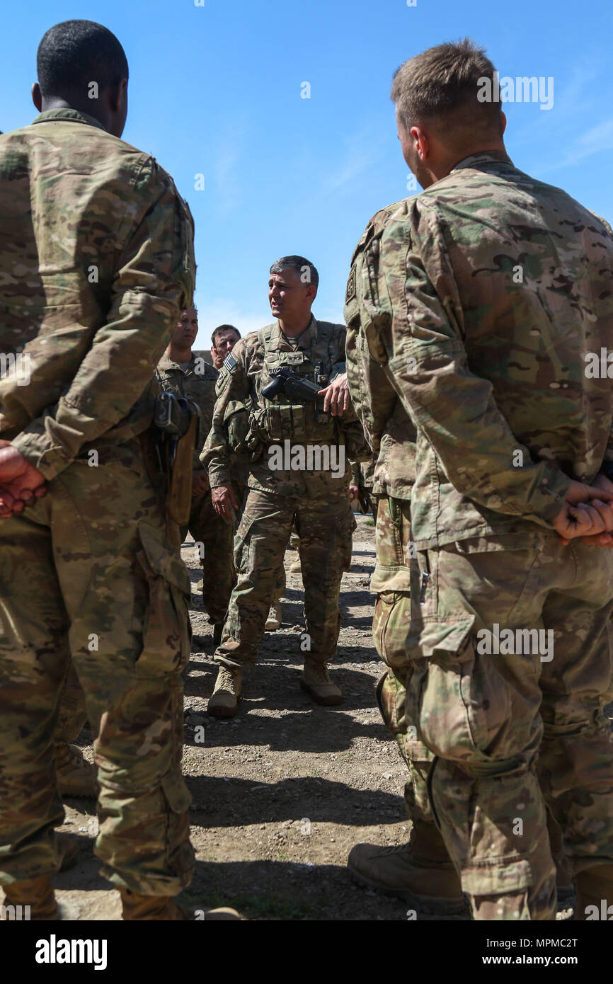 U.S. Army Lt. Gen. Stephen Townsend, commanding general, Combined Joint Task Force-Operation ...