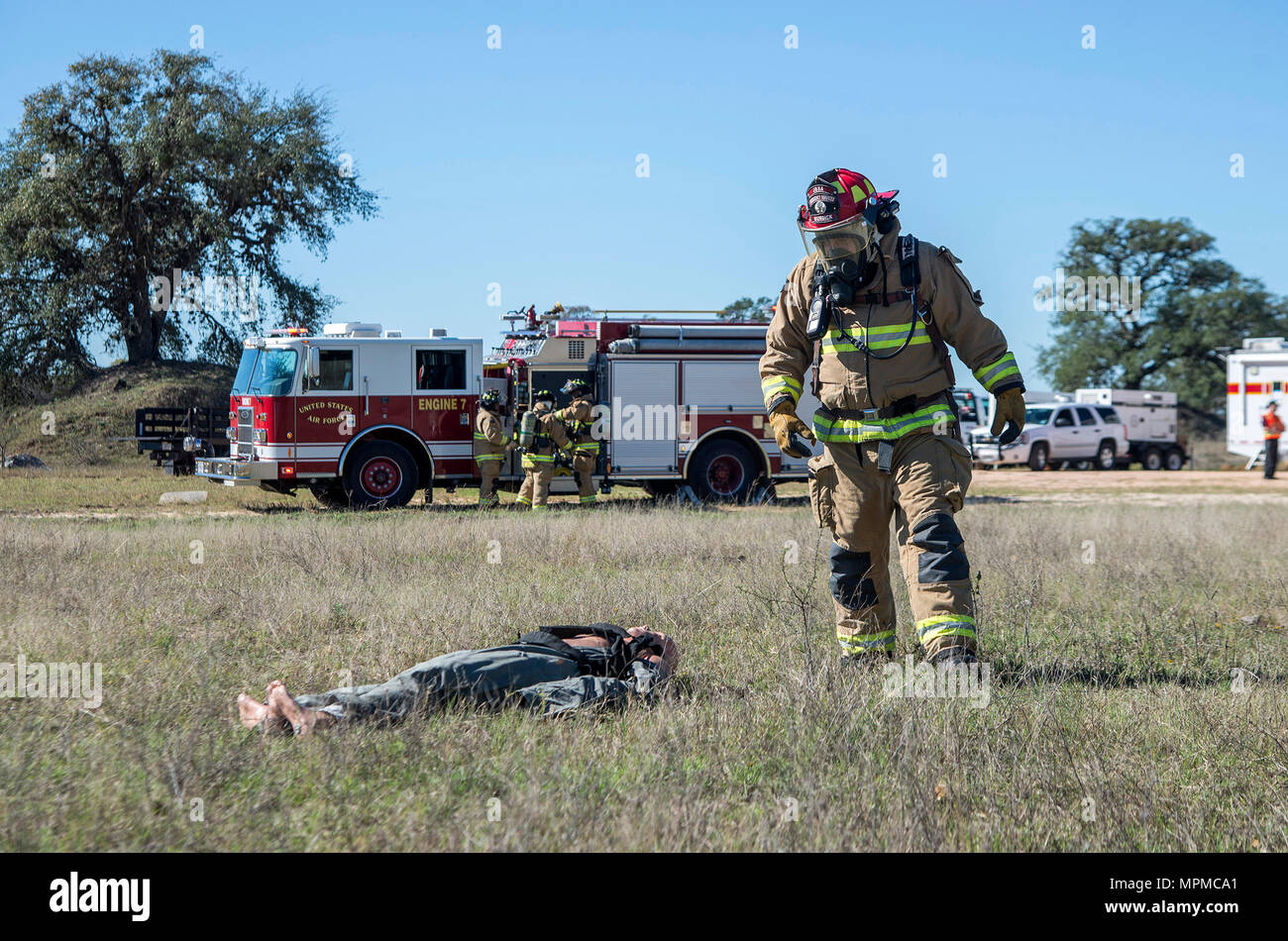 During a major accident response (MARE) exercise in Atascosa County ...
