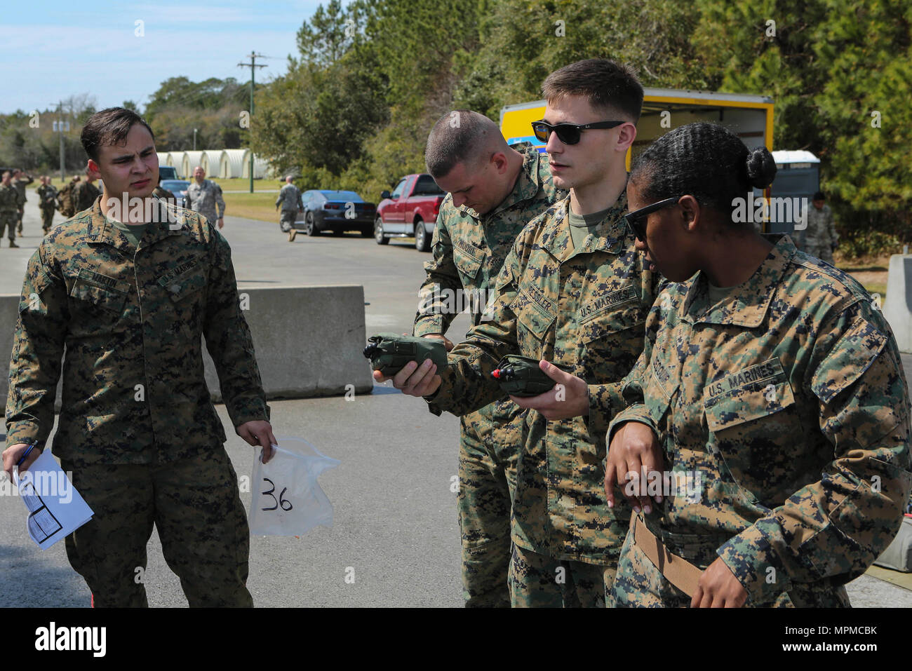U.S. Marine Corps Sgt. William Ressler, Parachute Rigger, 2nd ...