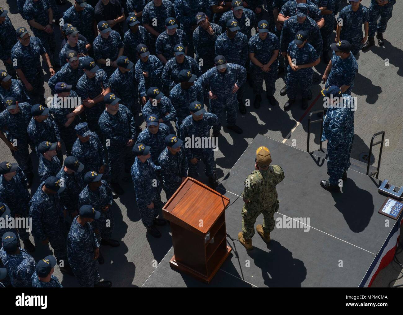 MAYPORT, Fla. (March 28, 2017) - Rear Adm. Roy I. Kitchener, commander ...