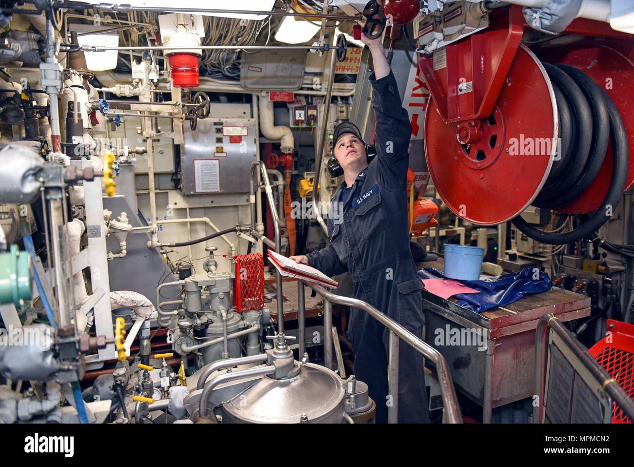 170320-N-WT427-034 WATERS WEST OF THE KOREAN PENINSULA, Republic of ...