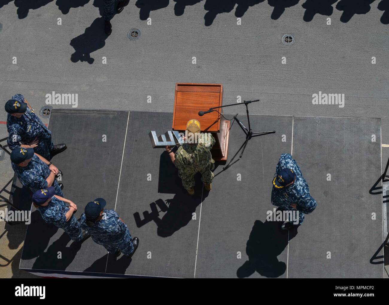 MAYPORT, Fla. (March 28, 2017) - Rear Adm. Roy I. Kitchener, commander ...