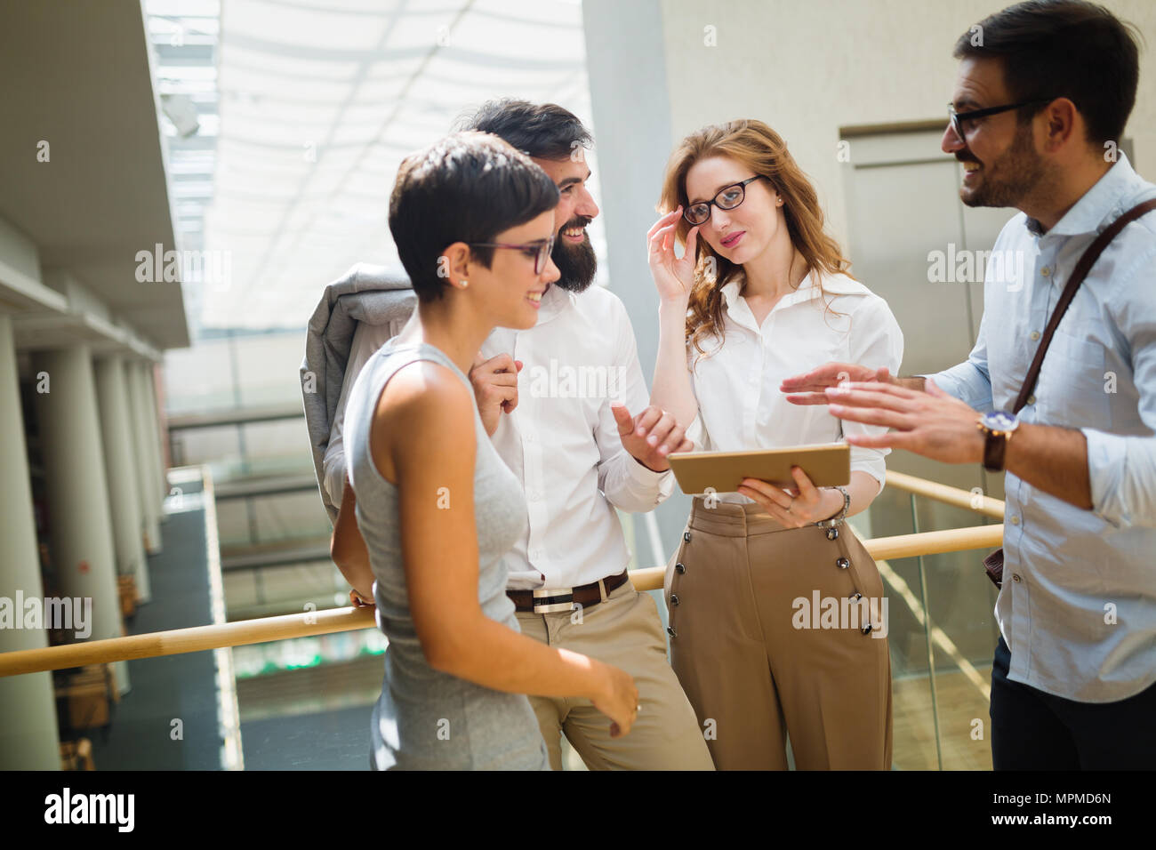 Business people talking and perspective hi-res stock photography and ...