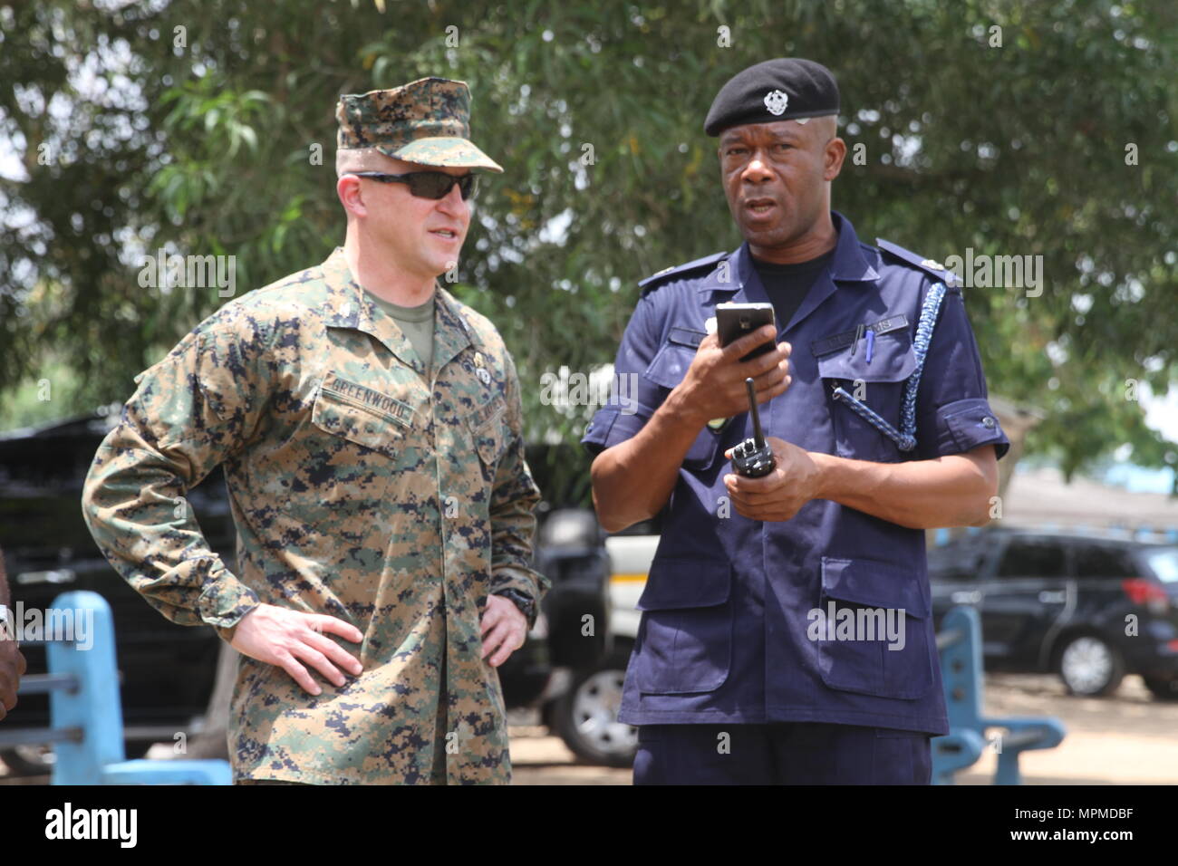 Colonel Daniel Greenwood, the commanding officer of Special Purpose ...