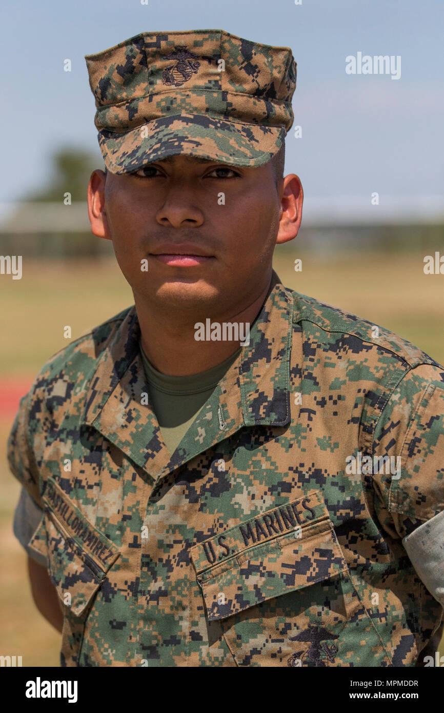 Pvt. Carlos O. Castillo Ramirez, Platoon 3020, 3rd Recruit Training ...