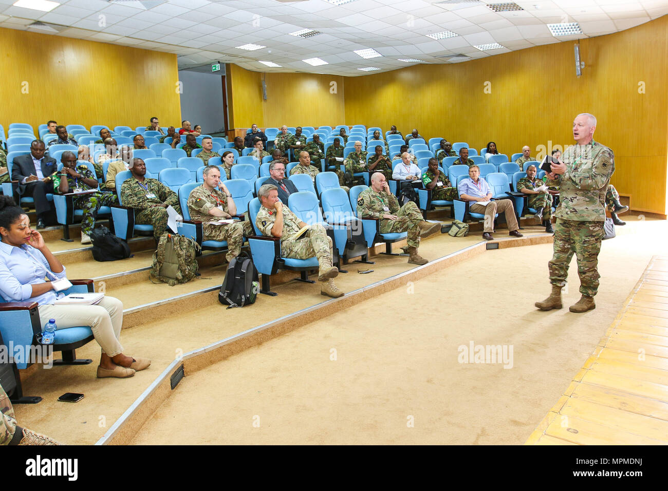 U.S. Army Africa Deputy Commanding General, Brig. Gen. Jon Jensen ...