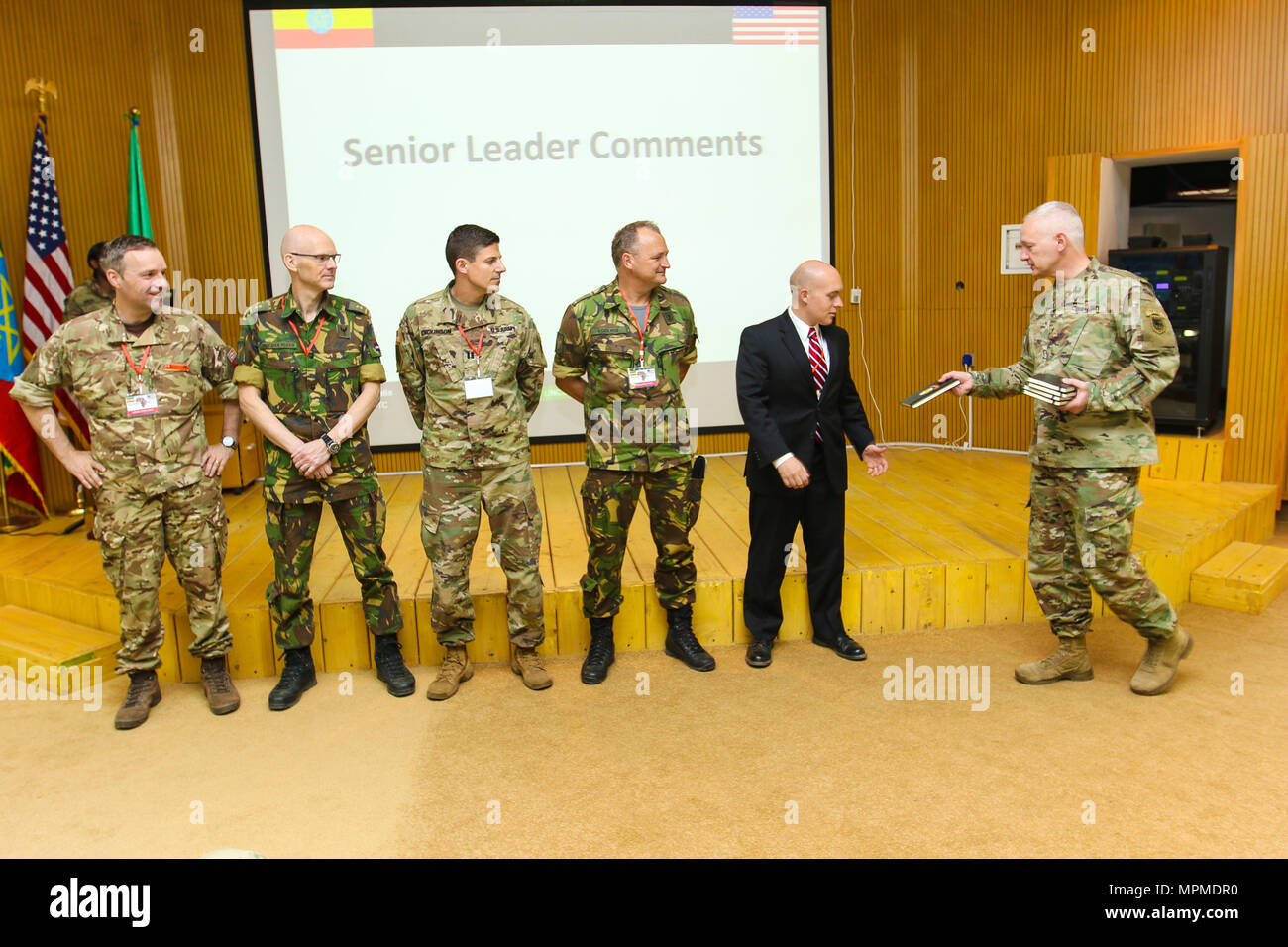 U.S. Army Africa Deputy Commanding General, Brig. Gen. Jon Jensen ...