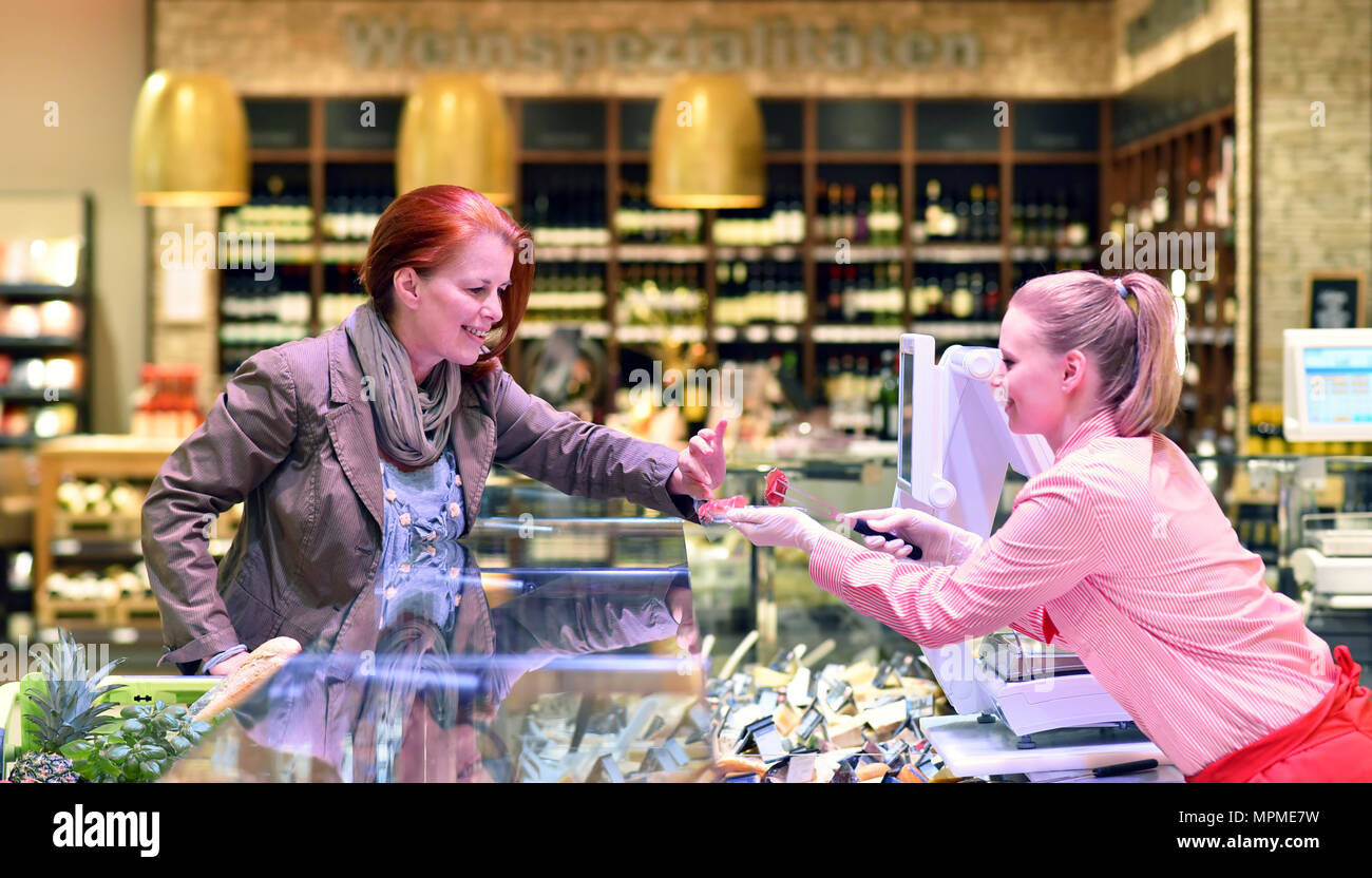 Salesman And Customer