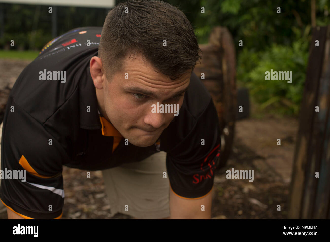 U.S. Marine Sgt. Phillip O’shea, data chief, Forward Coordination ...