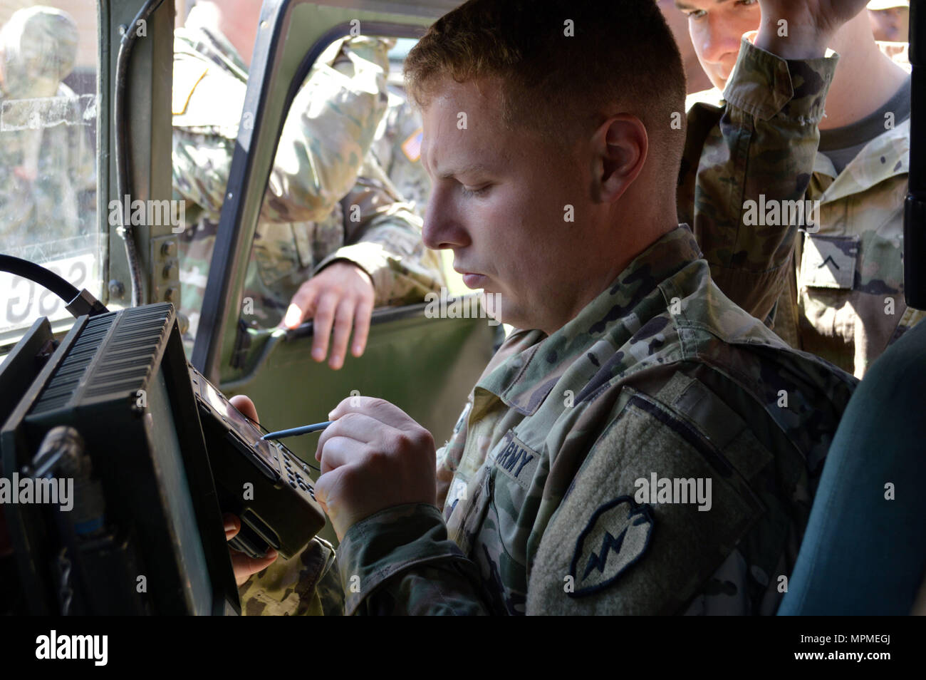 Spc. Austin Helms, an infantryman assigned to 2nd Battalion, 27th ...